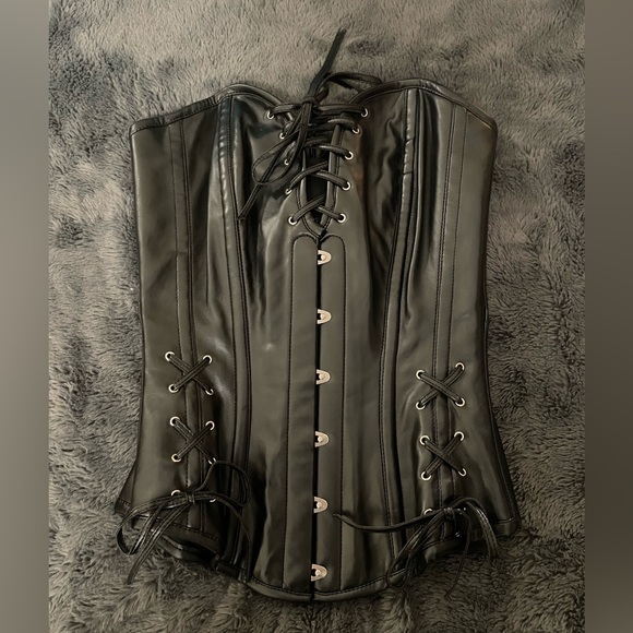 Corset Story | Intimates & Sleepwear | Pvc Overbust Corset With ...